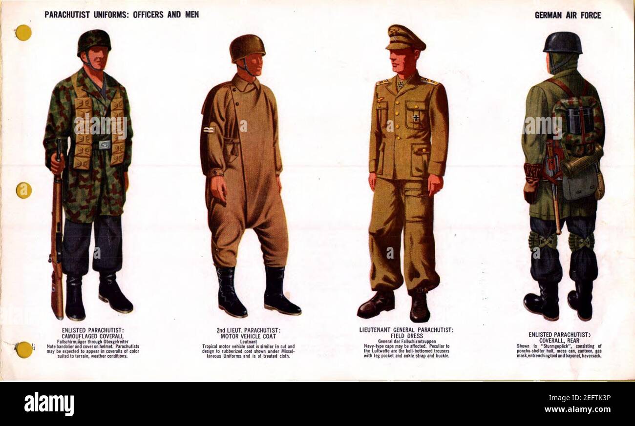 ONI JAN 1 Uniforms and Insignia Page 035 German Air Force Luftwaffe WW2 ...