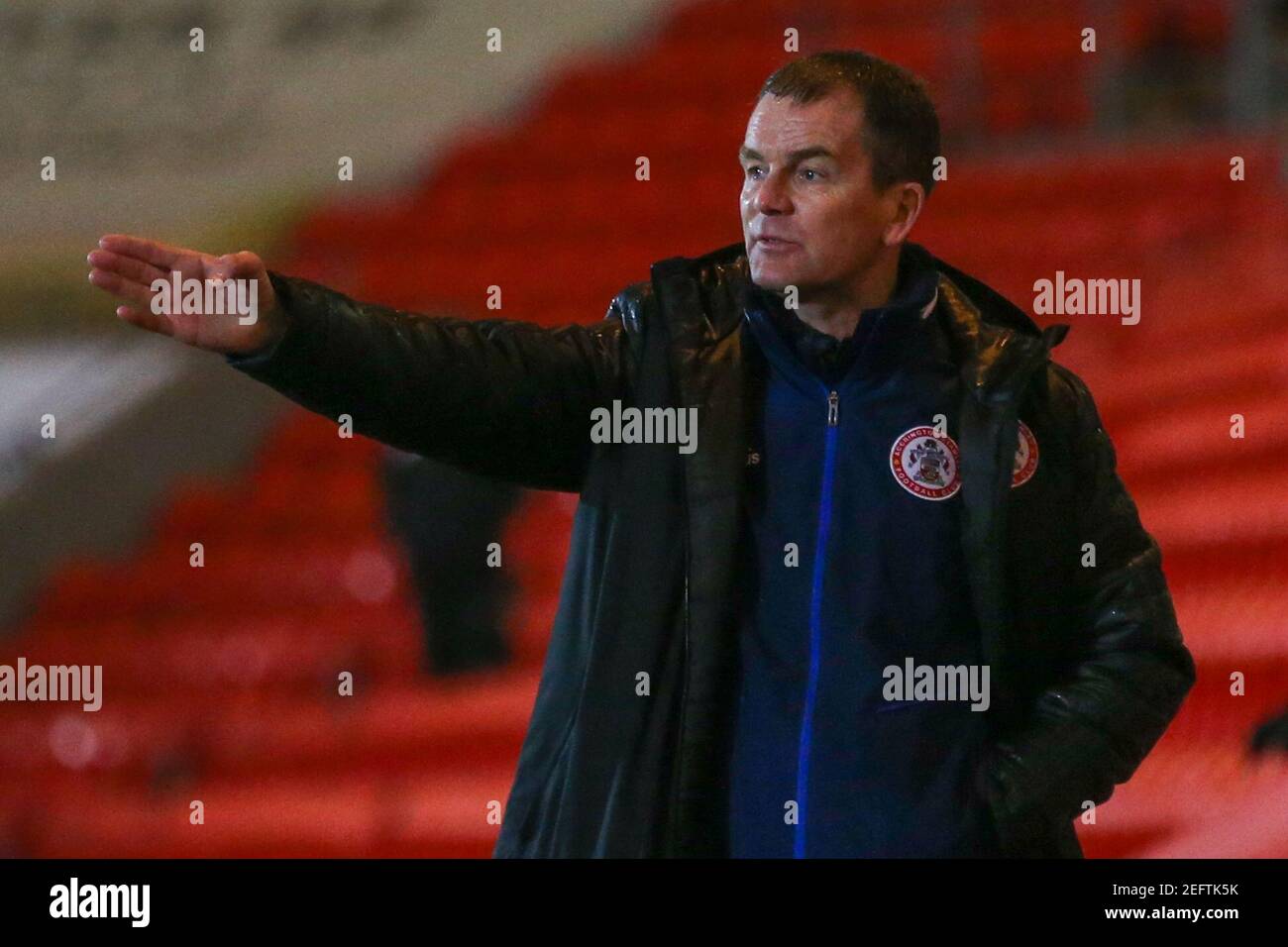 Doncaster, UK. 17th Feb, 2021. John Doolan First Team Coach of ...