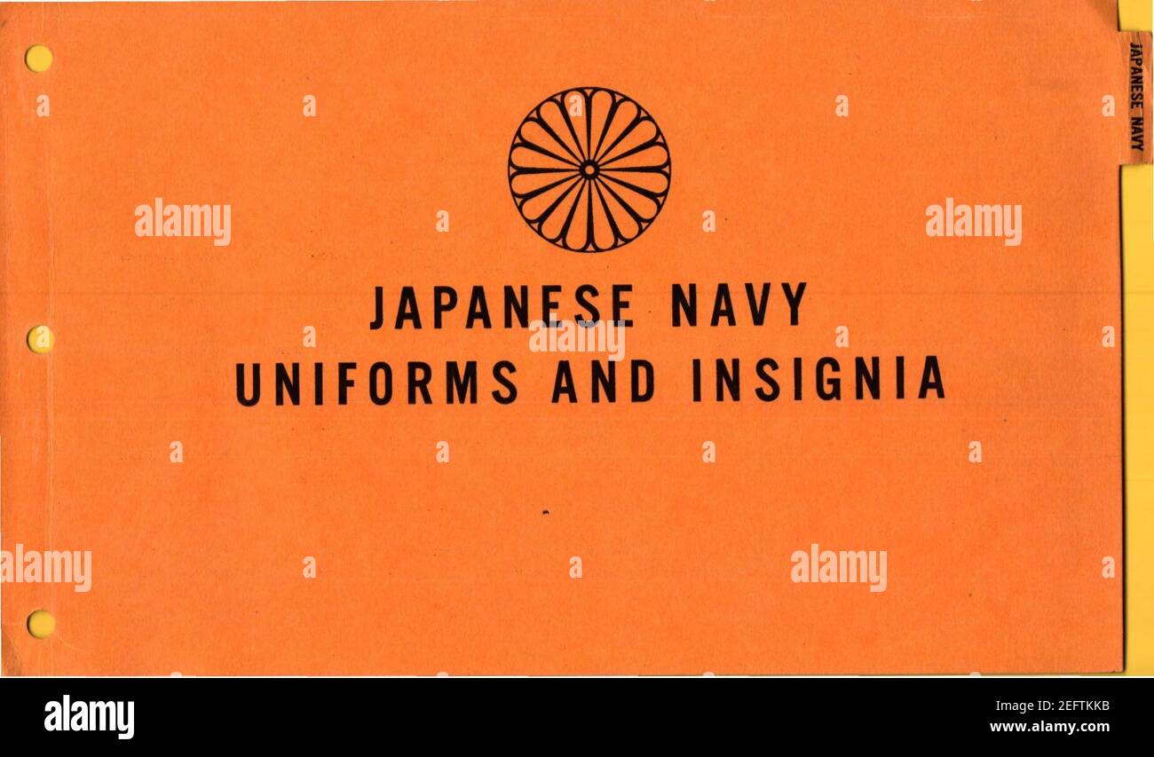 ONI JAN 1 Uniforms and Insignia Page 068 Japanese Navy WW2 1943 ...