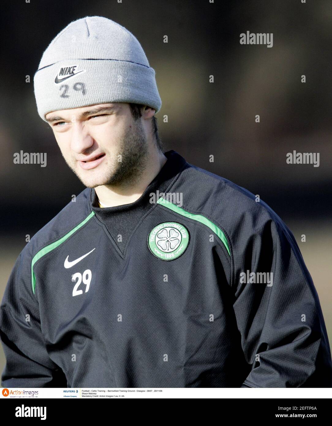 Soccer celtic training barrowfield training ground hi-res stock ...