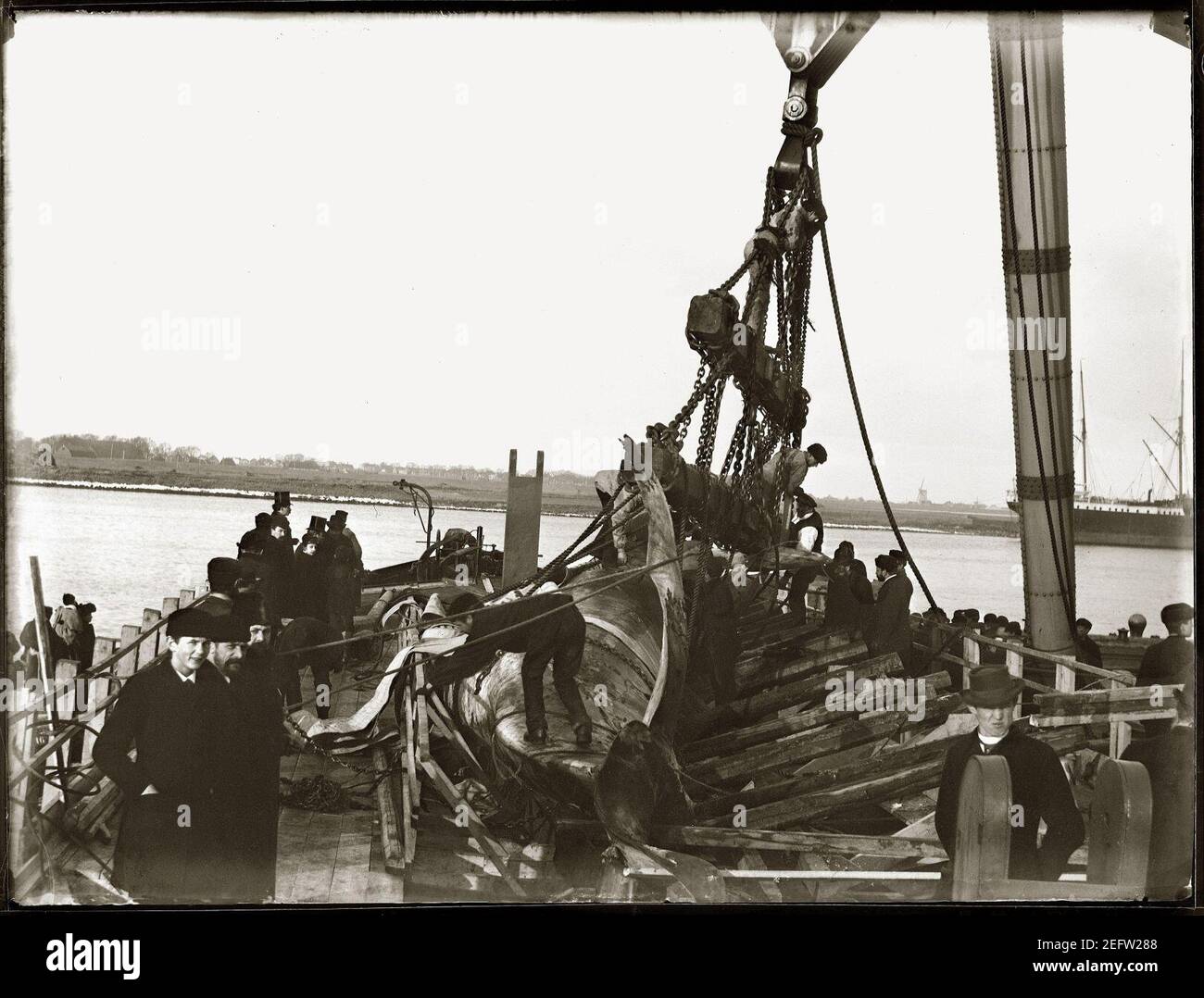 Oostelijke Handelskade, foto 9 Jacob Olie (max res Stock Photo - Alamy