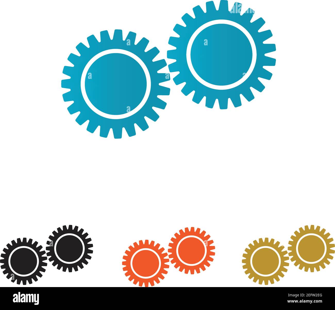 Gear Logo Template vector icon illustration design Stock Vector Image ...