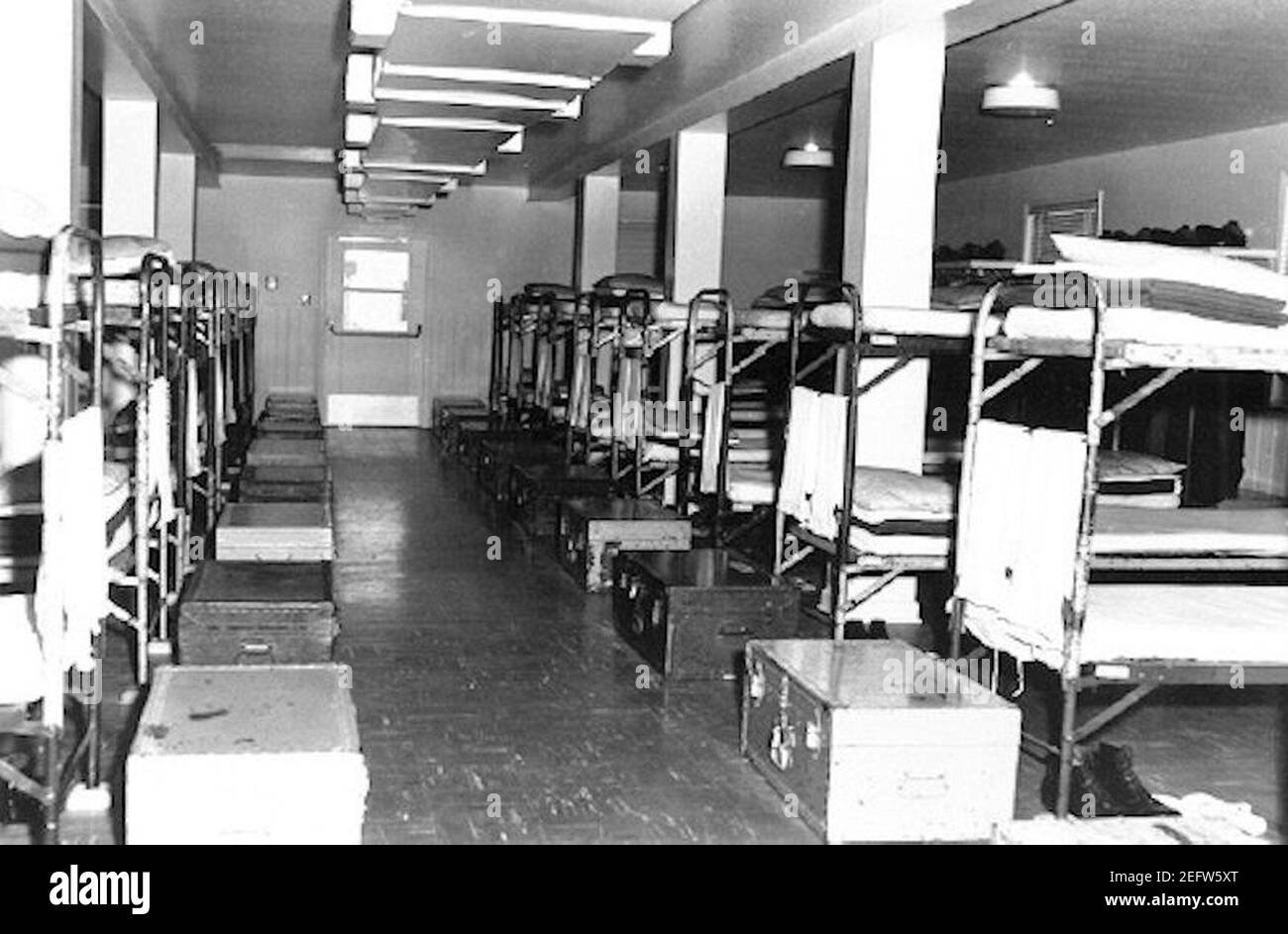 Open Barracks Bay at Lackland AFB Stock Photo - Alamy