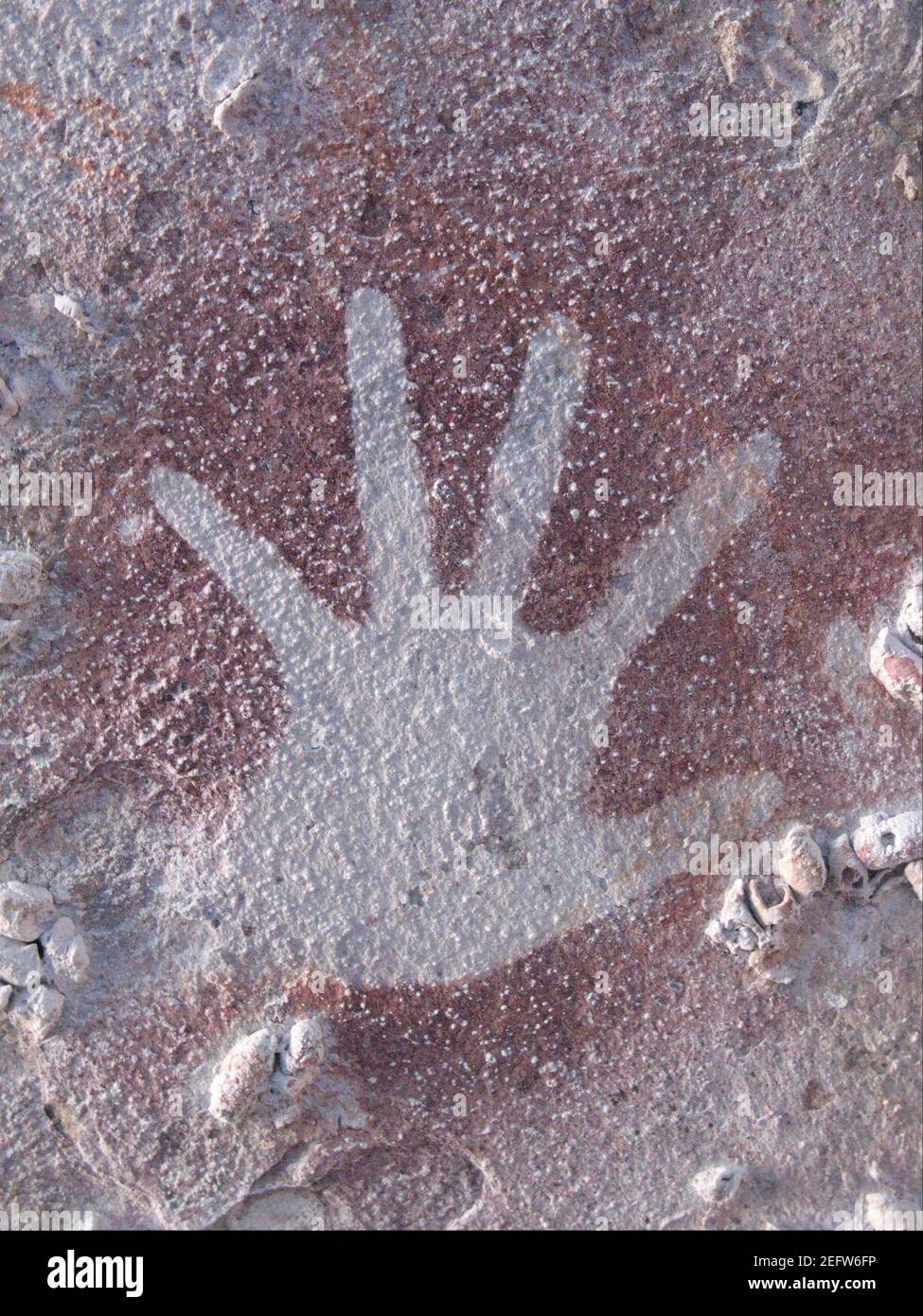 Hand stencil hi-res stock photography and images - Alamy