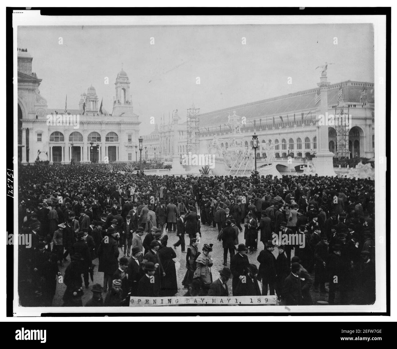 Opening day, 1893 Stock Photo - Alamy