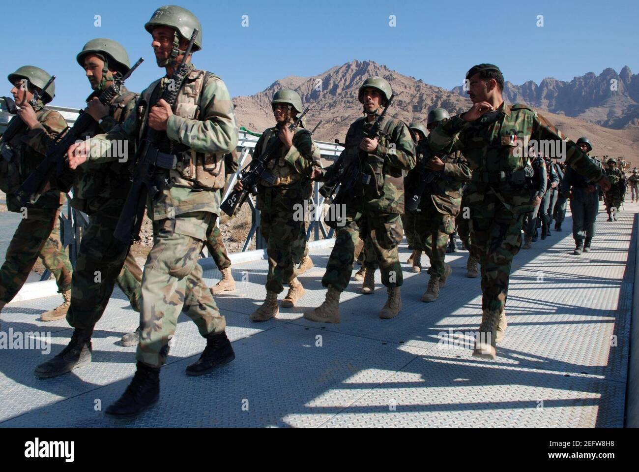 Opening of the Chutu bridge -g Stock Photo - Alamy