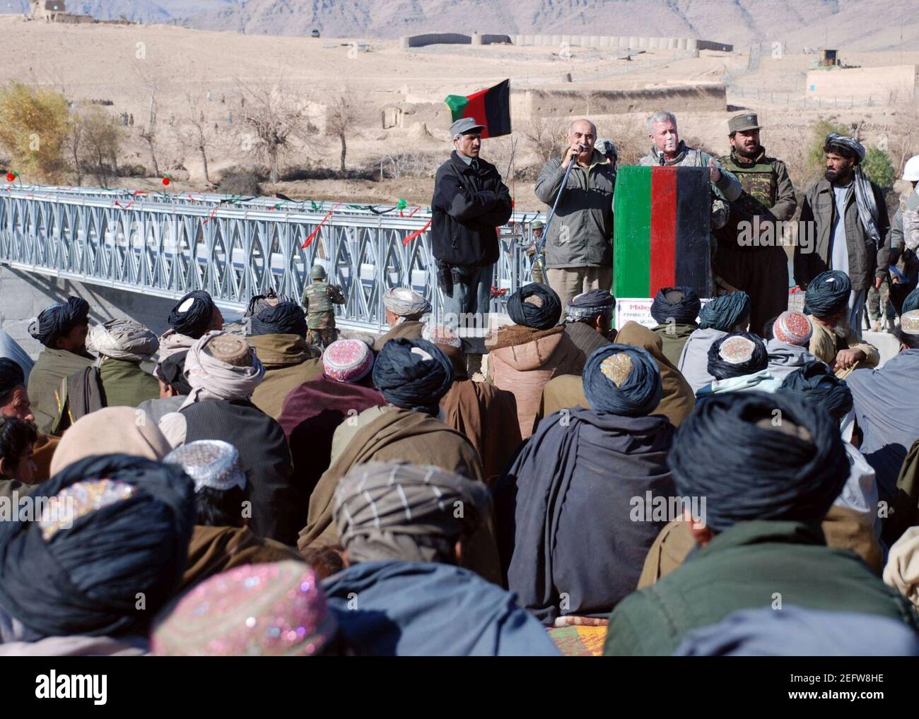 Opening of the Chutu bridge -f Stock Photo - Alamy