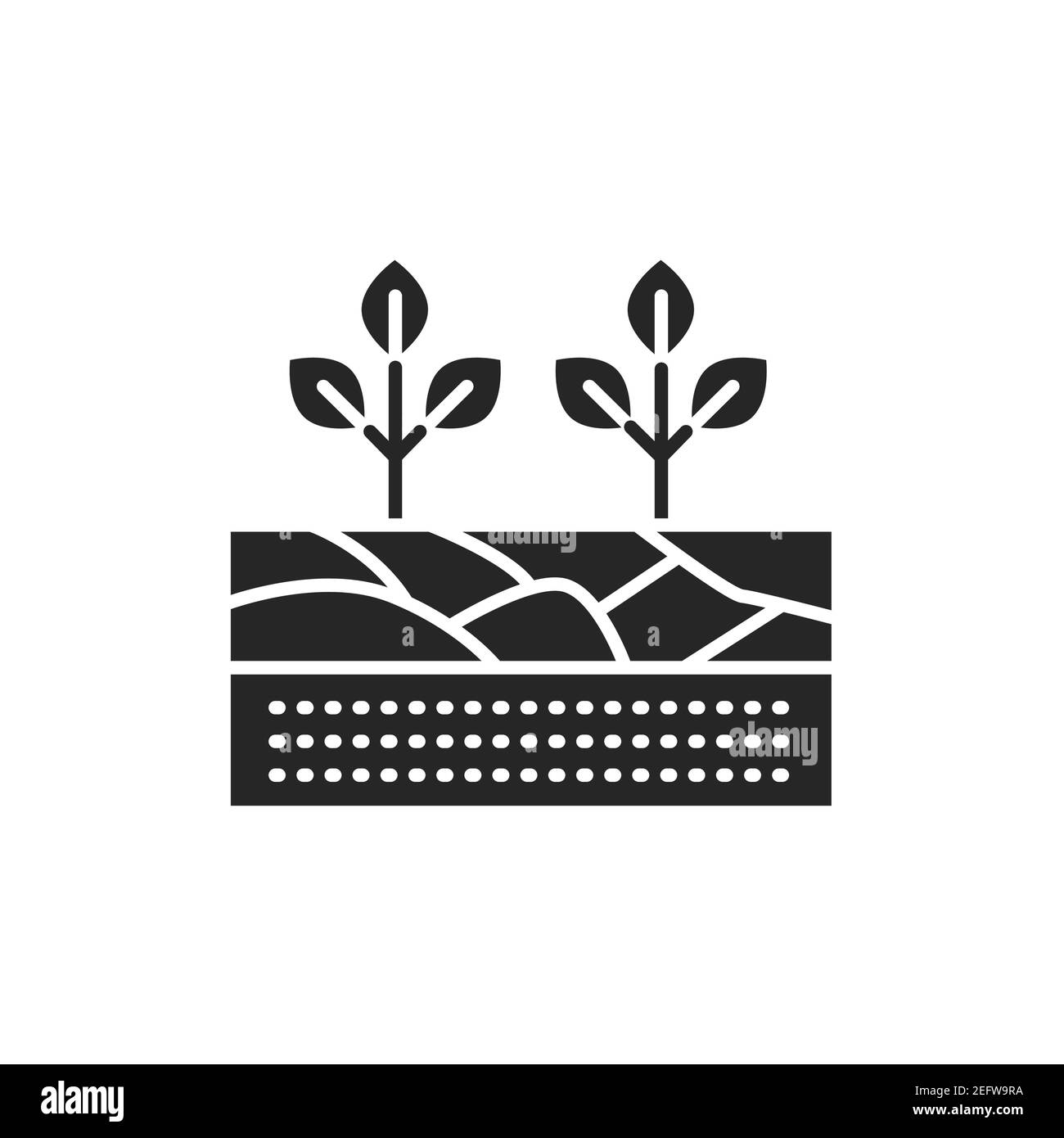 Growing plants color line icon. Pictogram for web page, mobile app ...