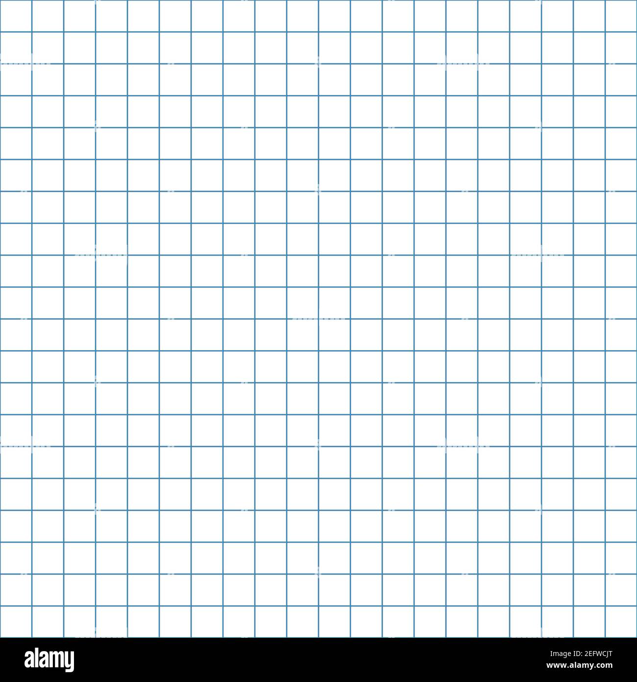 Grid paper. Abstract squared background with blue graph. Geometric ...
