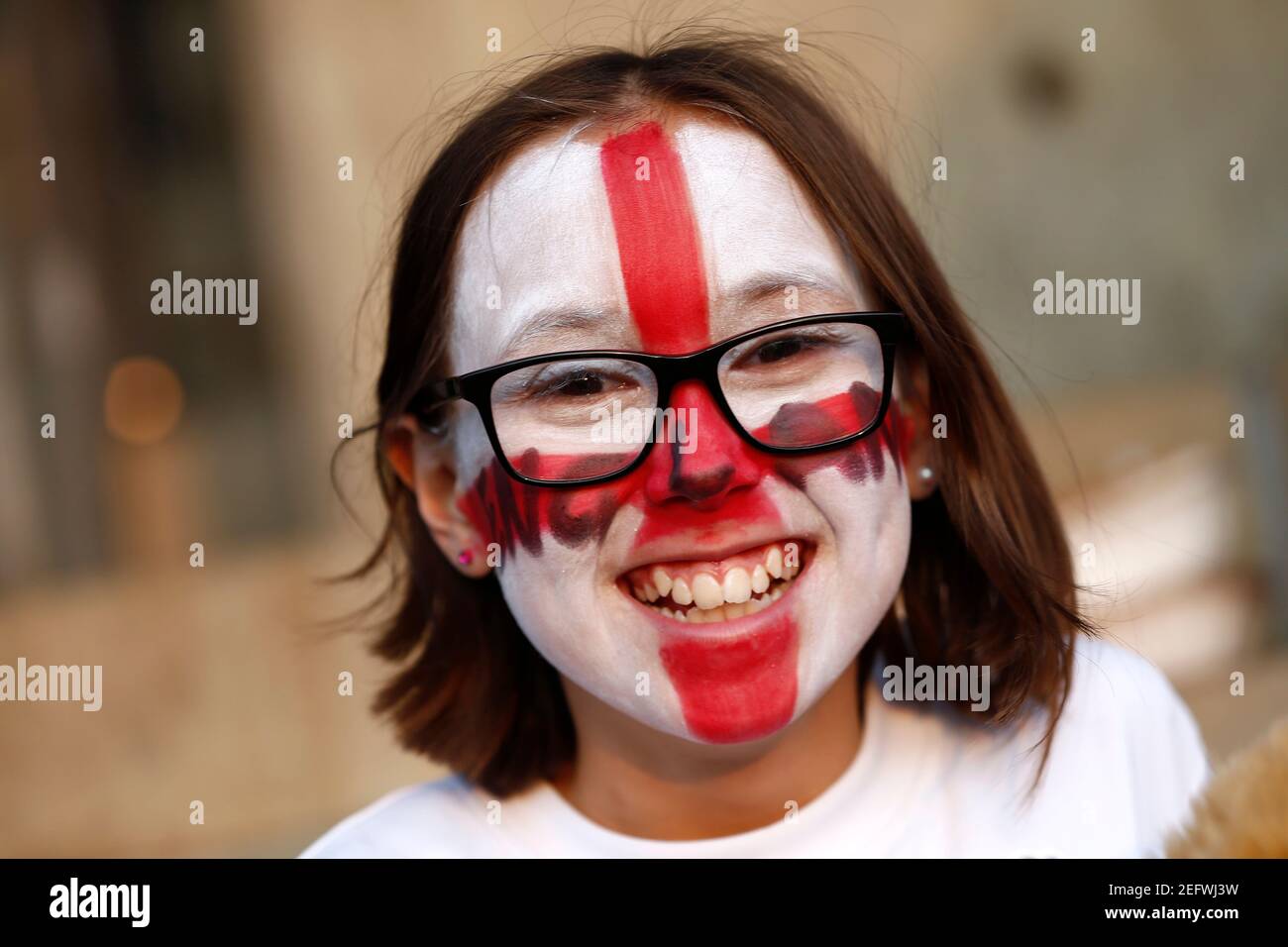 Rugby face paint hi-res stock photography and images - Alamy