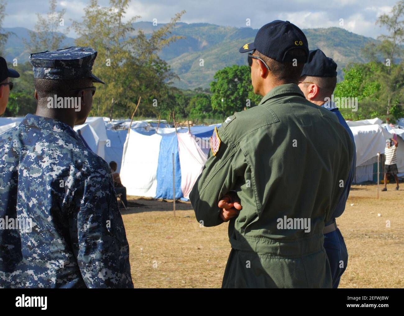 Operation Unified Response 100130 Stock Photo - Alamy
