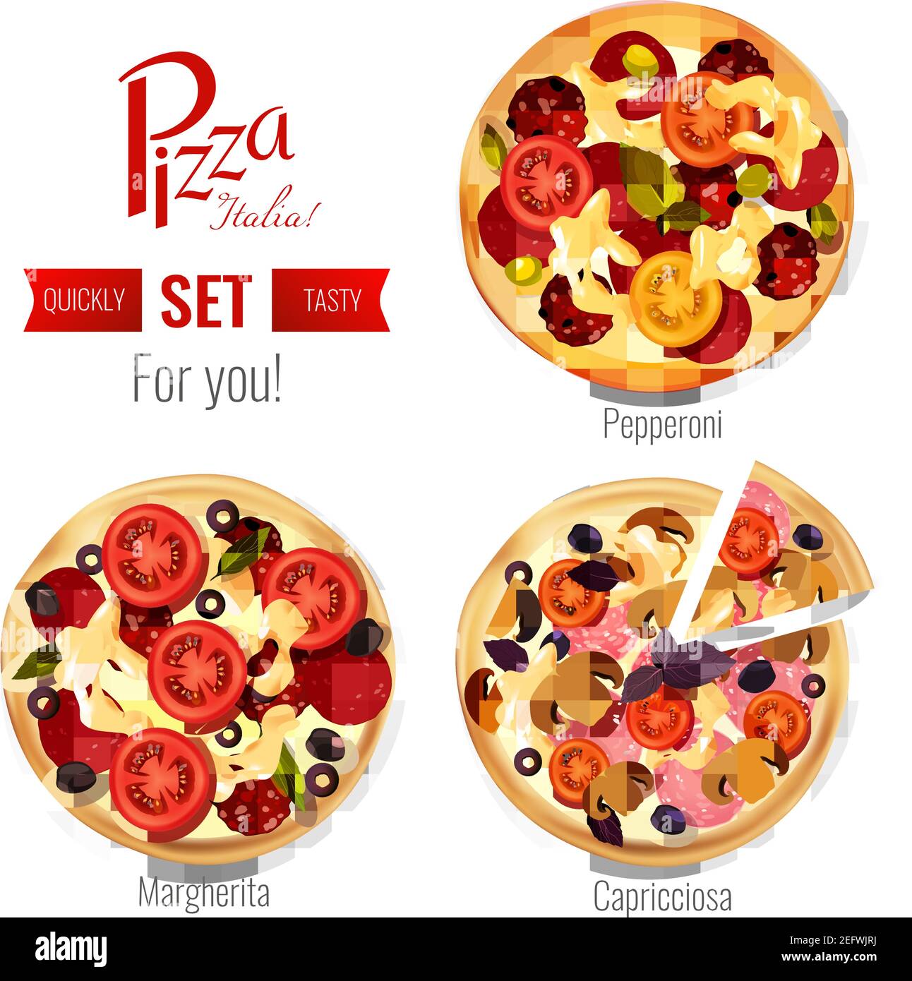 Olives basil Stock Vector Images - Alamy