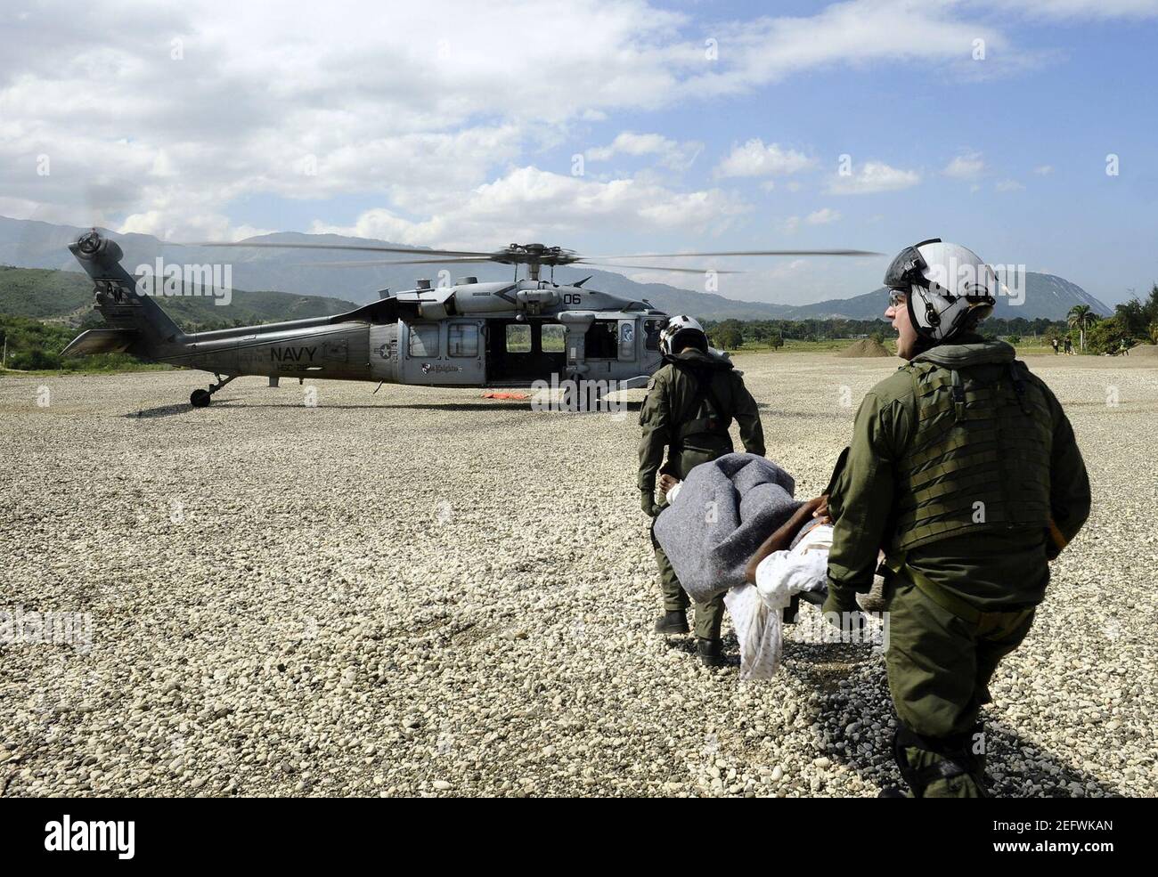 Operation Unified Response, Bataan Amphibious Relief Mission Stock ...