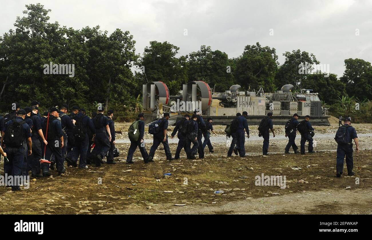 Operation Unified Response, Bataan Amphibious Relief Mission 100125 ...