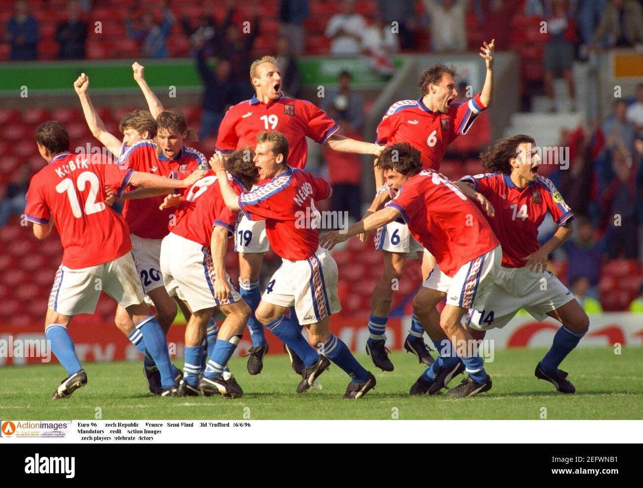 Euro European Championship 1996 Final High Resolution Stock Photography ...