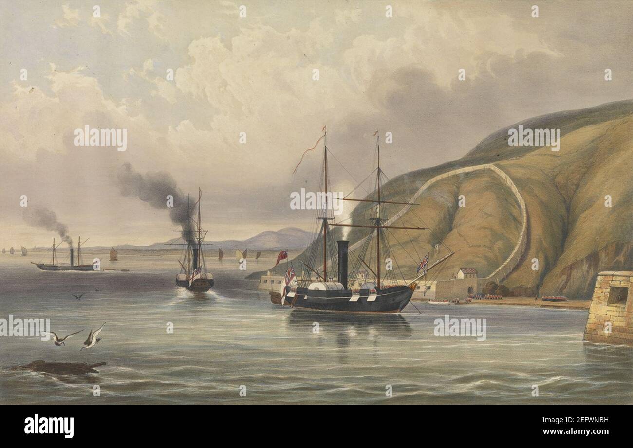 Operations in the Canton River Stock Photo - Alamy