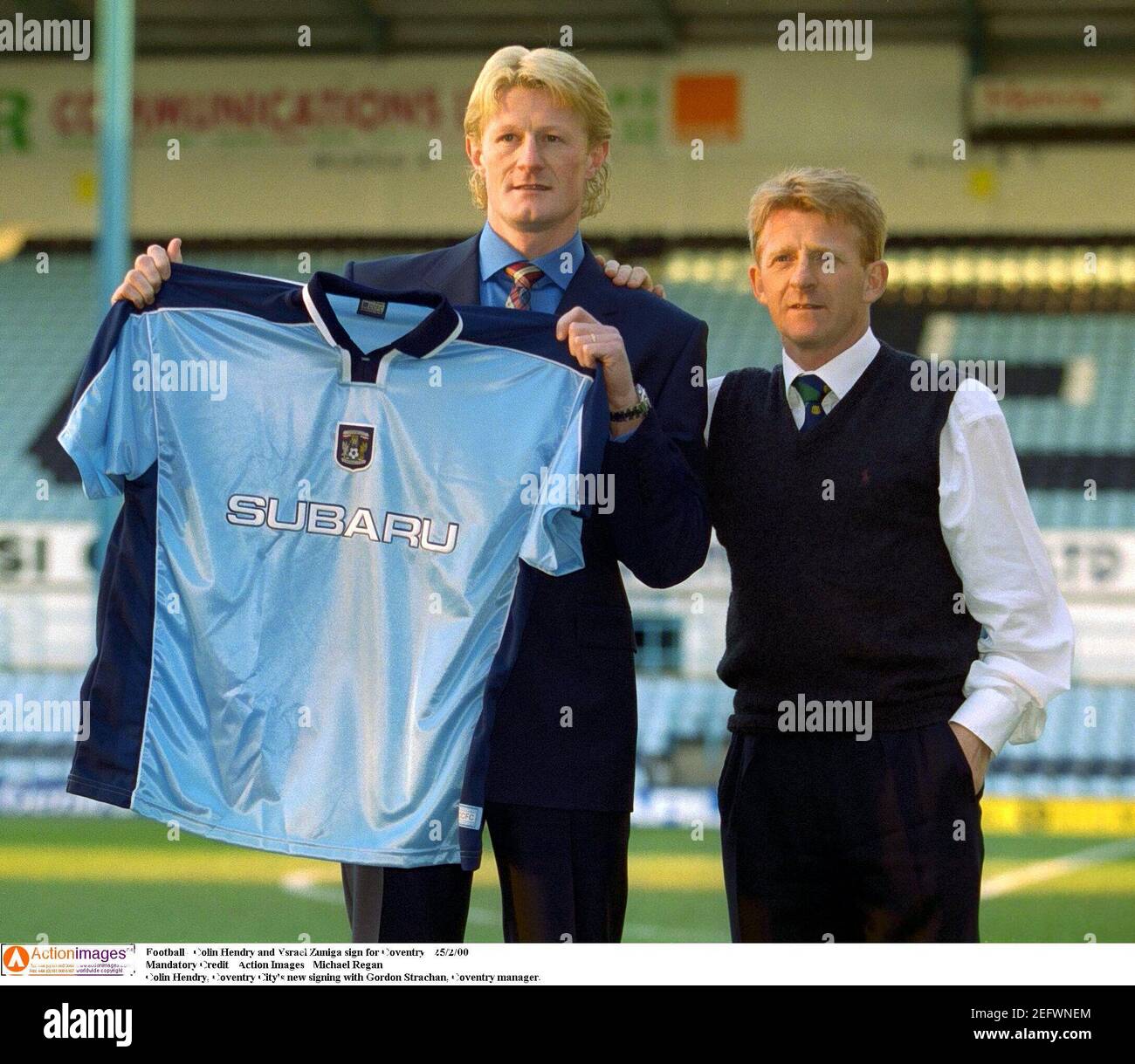 Coventry citys manager gordon strachan hi-res stock photography and ...