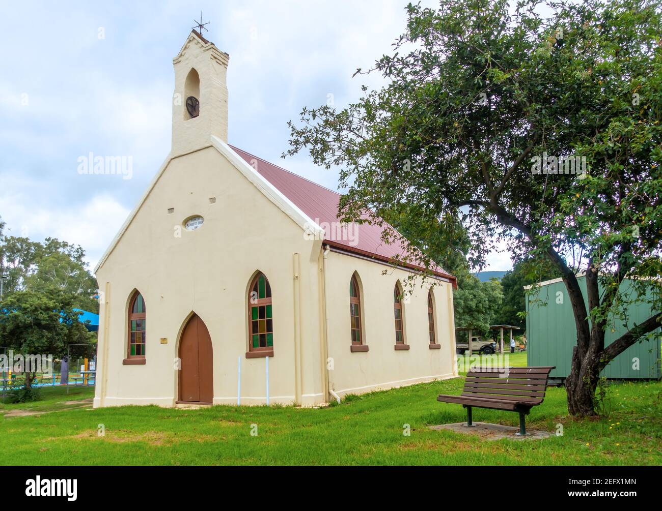 Old Church Building Nundle Australia Stock Photo - Alamy
