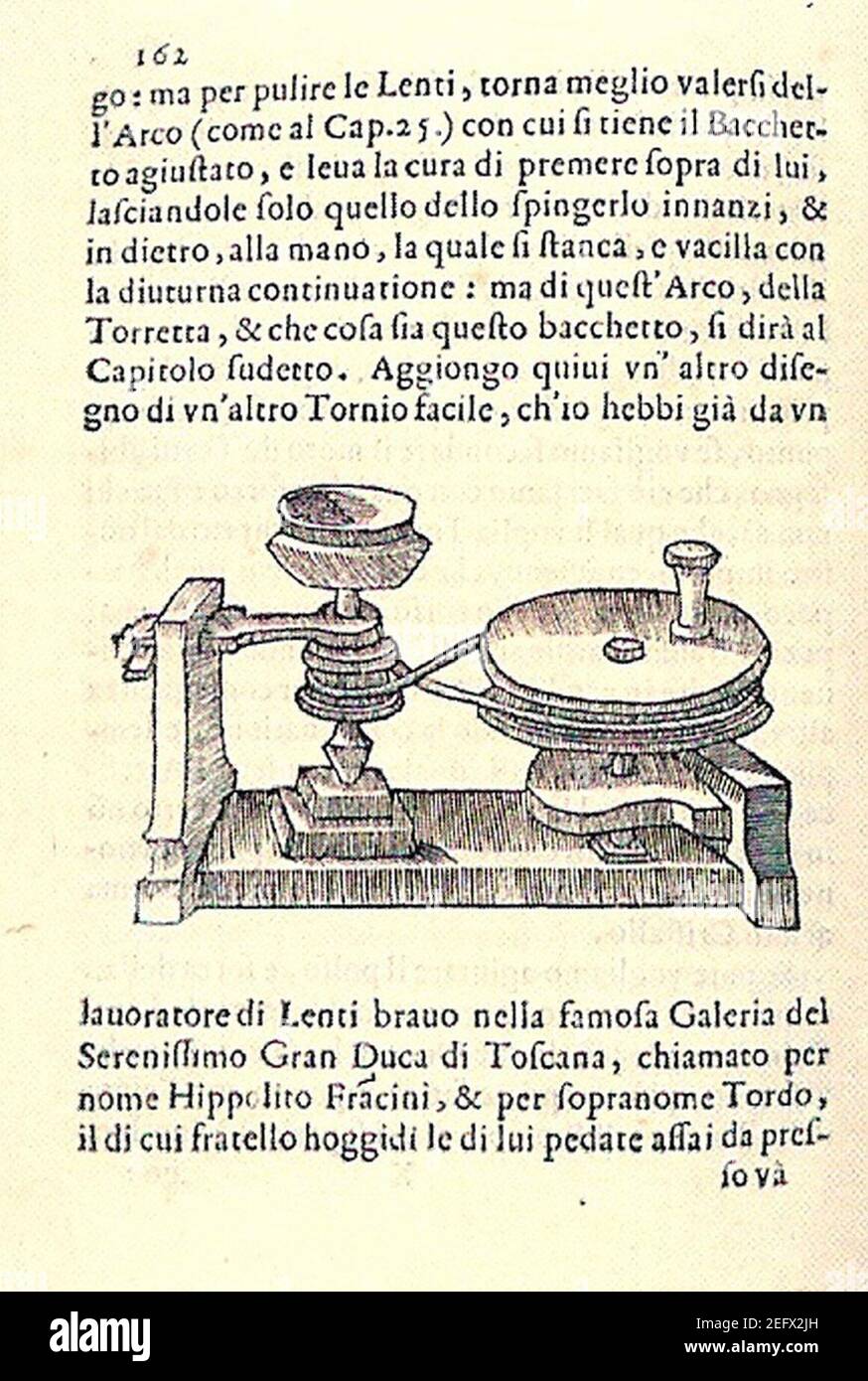 Optical lenses making process 2 Stock Photo - Alamy