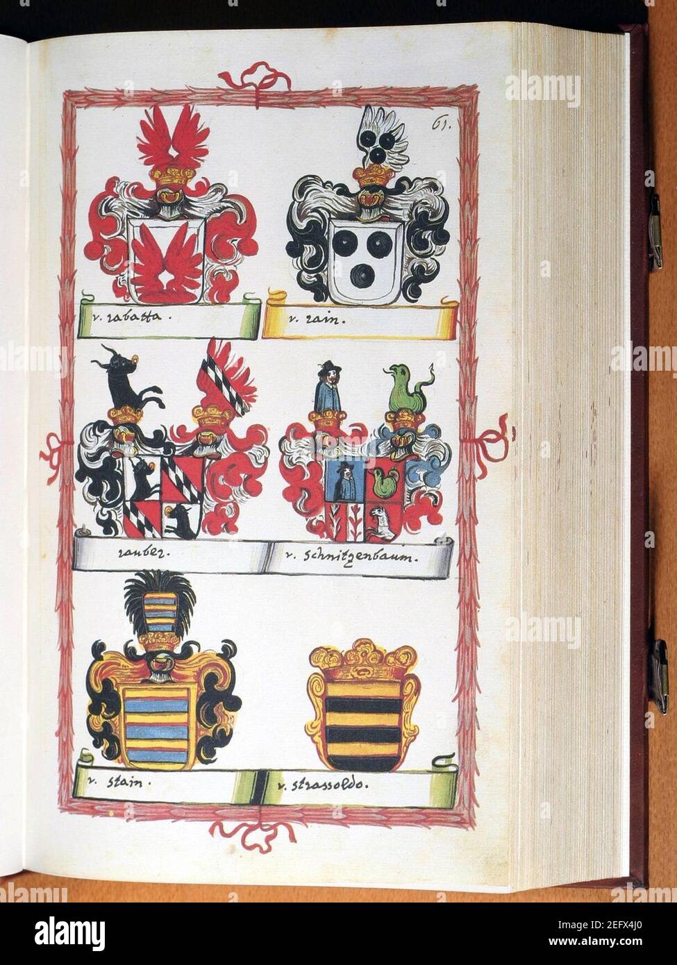 Opus insignium armorumque 062 Stock Photo - Alamy