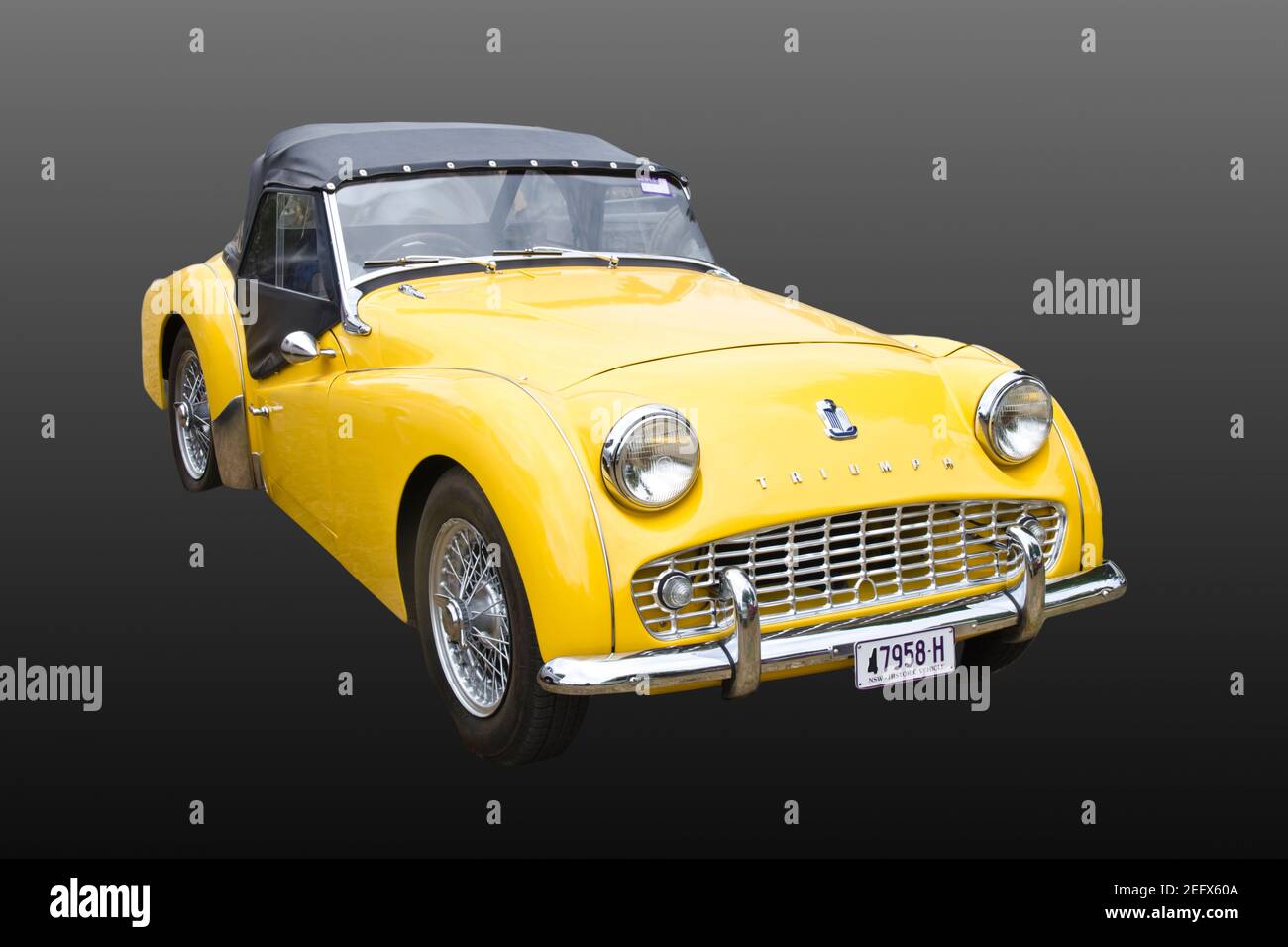 Triumph sports car hi-res stock photography and images - Alamy