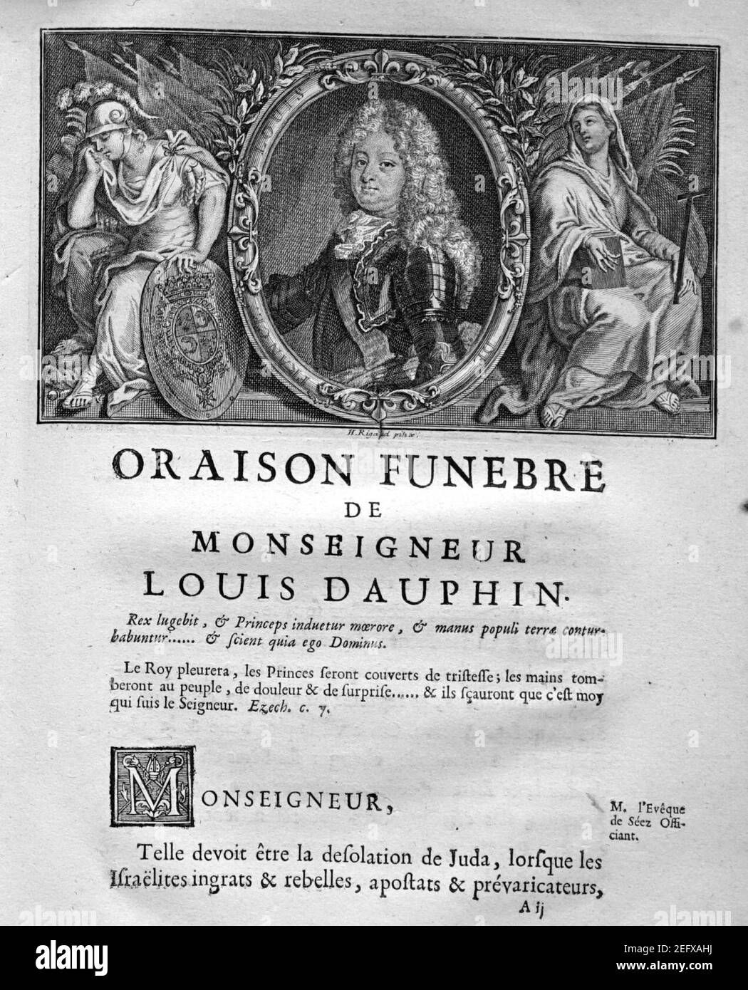 Oraison funèbre Cathalan 68355 Stock Photo - Alamy