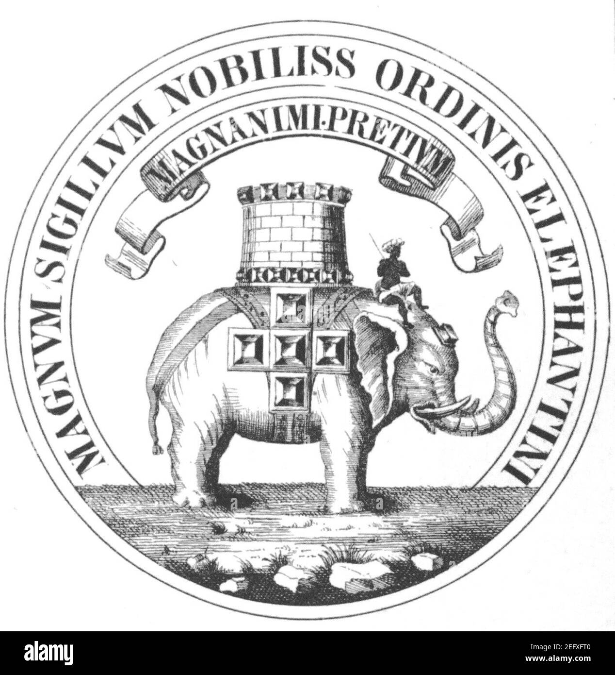 Order of the Elephant 12 Stock Photo - Alamy