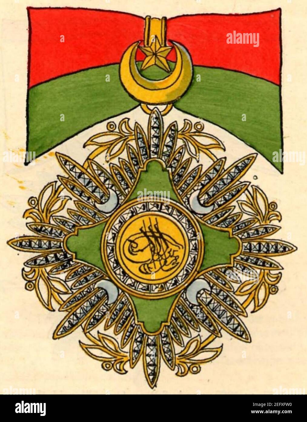 Order of Merit (Ottoman Empire Stock Photo - Alamy