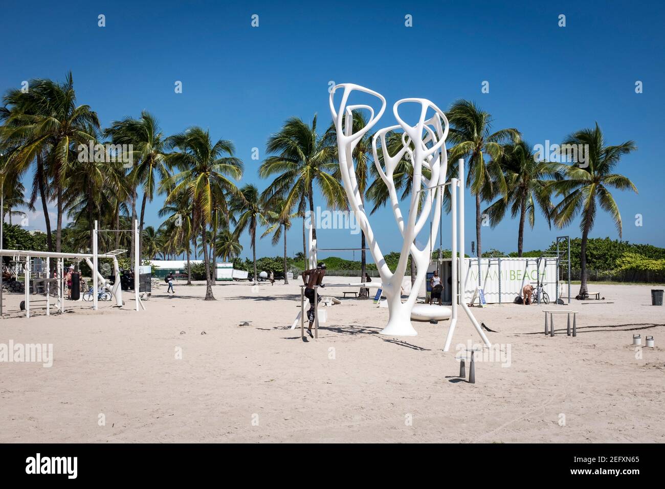Muscle beach sculpture hi-res stock photography and images - Alamy