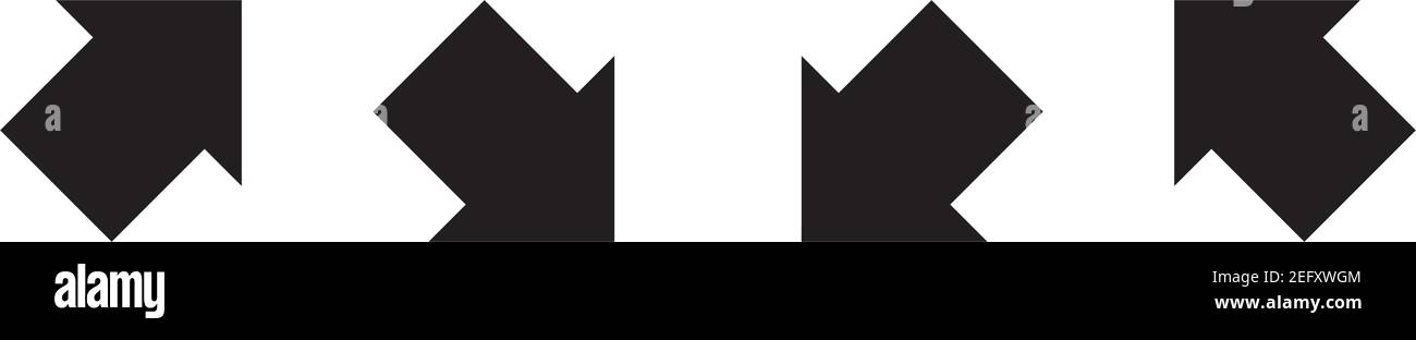 Arrow symbol icon vector for web and application in a black flat color ...