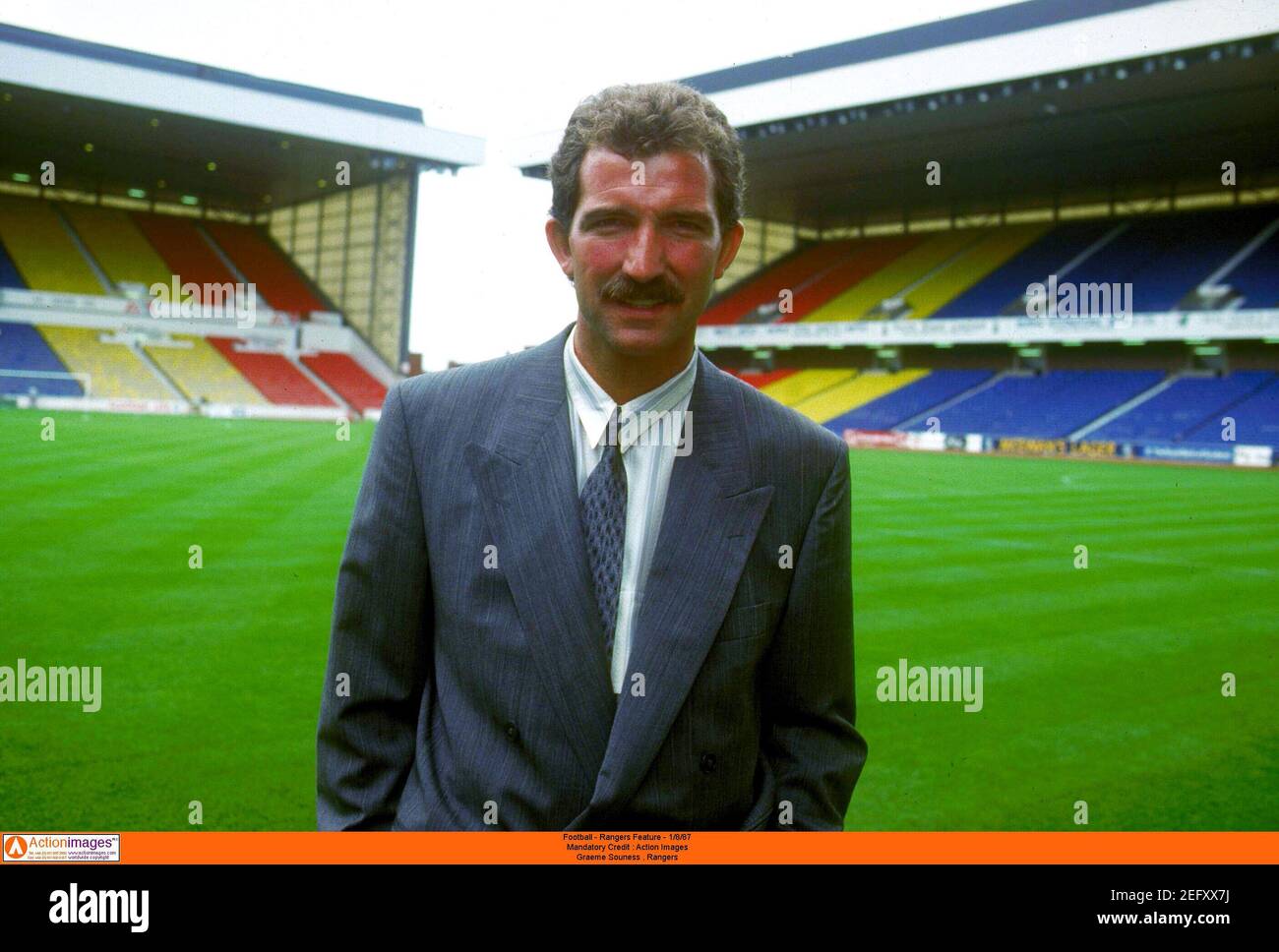 Graeme souness rangers hi-res stock photography and images - Alamy