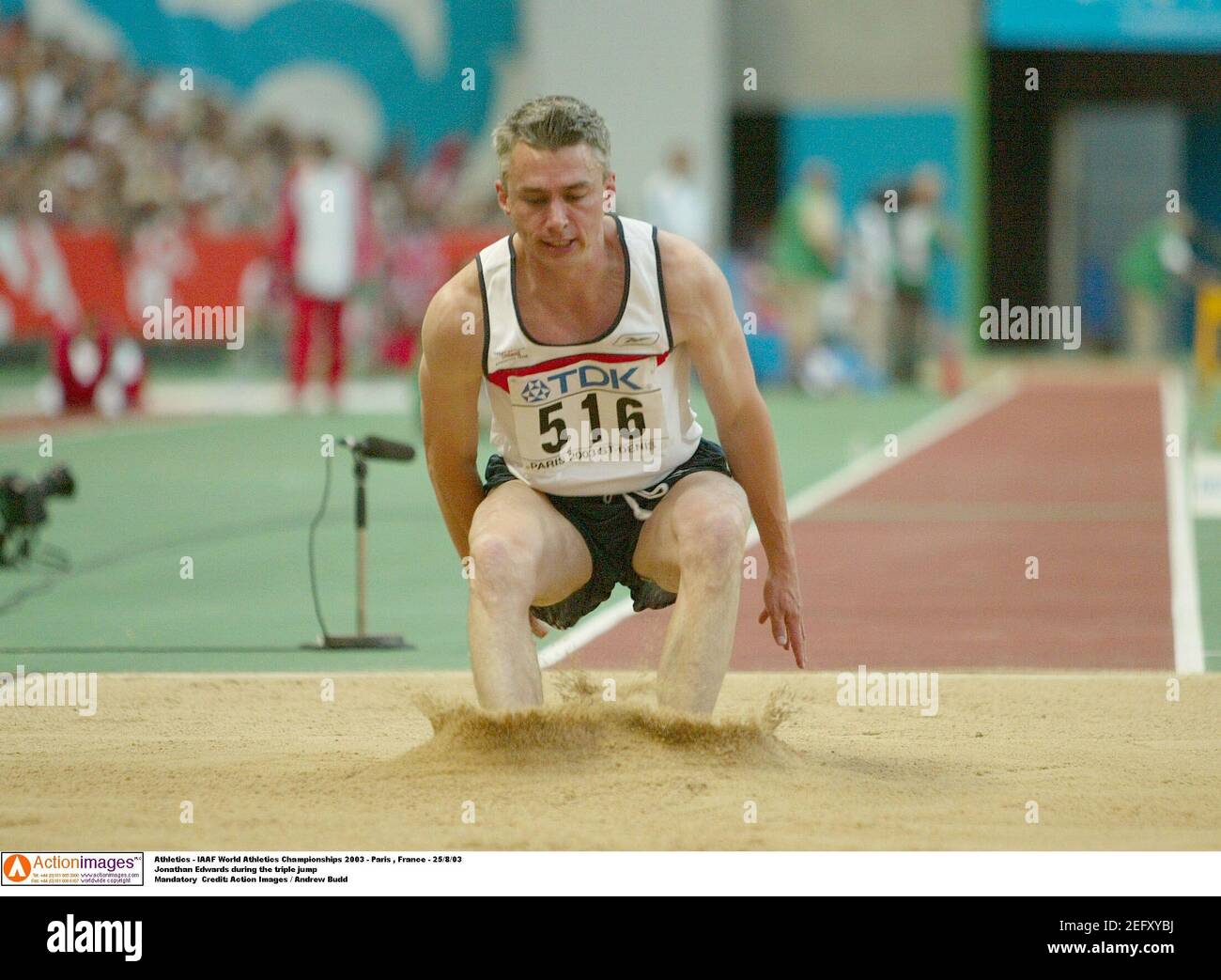 Jonathan Edwards Triple Jump World High Resolution Stock Photography ...