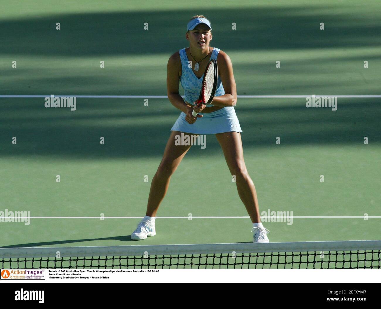 Anna Kournikova Australian Open High Resolution Stock Photography and ...