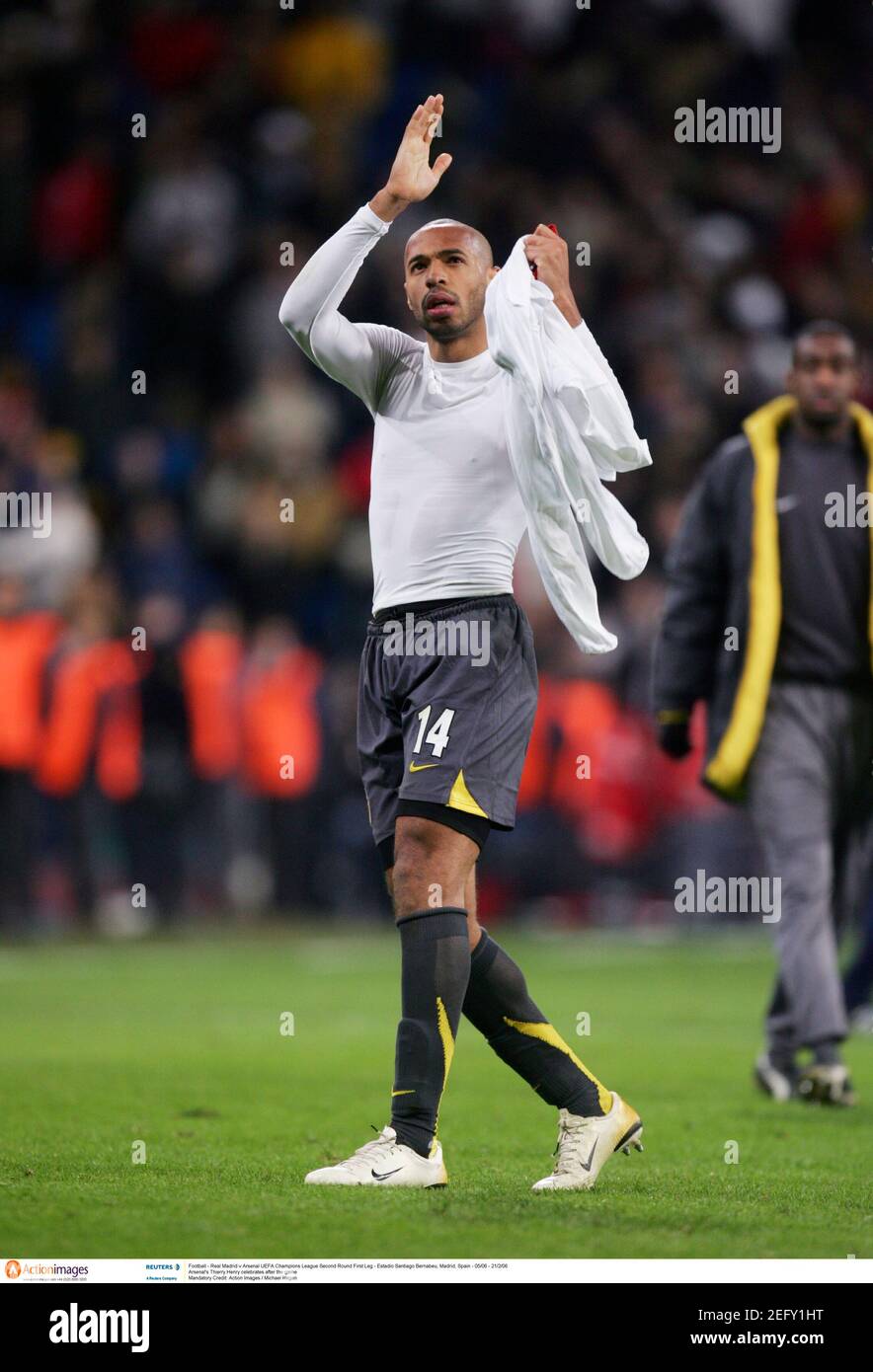 Santiago bernabeu thierry henry hi-res stock photography and images - Alamy
