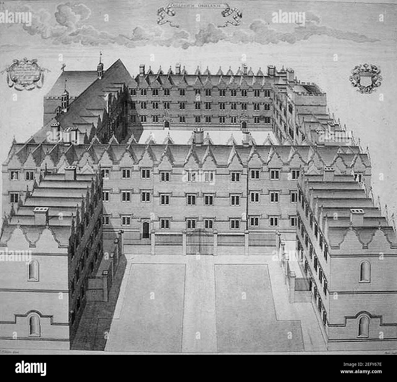 Oriel college Black and White Stock Photos & Images - Alamy