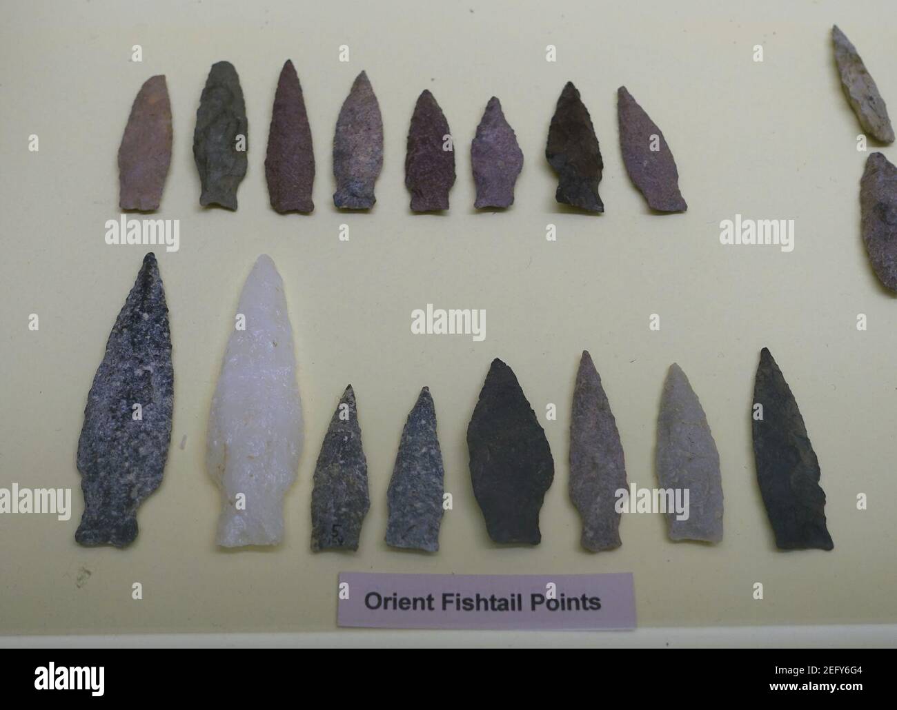 Orient fishtail points Stock Photo - Alamy