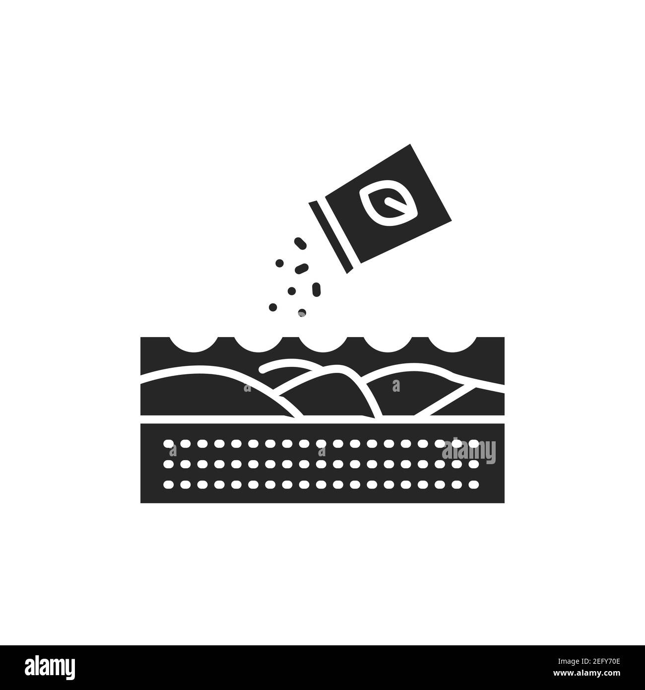 Seeds sowing Stock Vector Images - Alamy