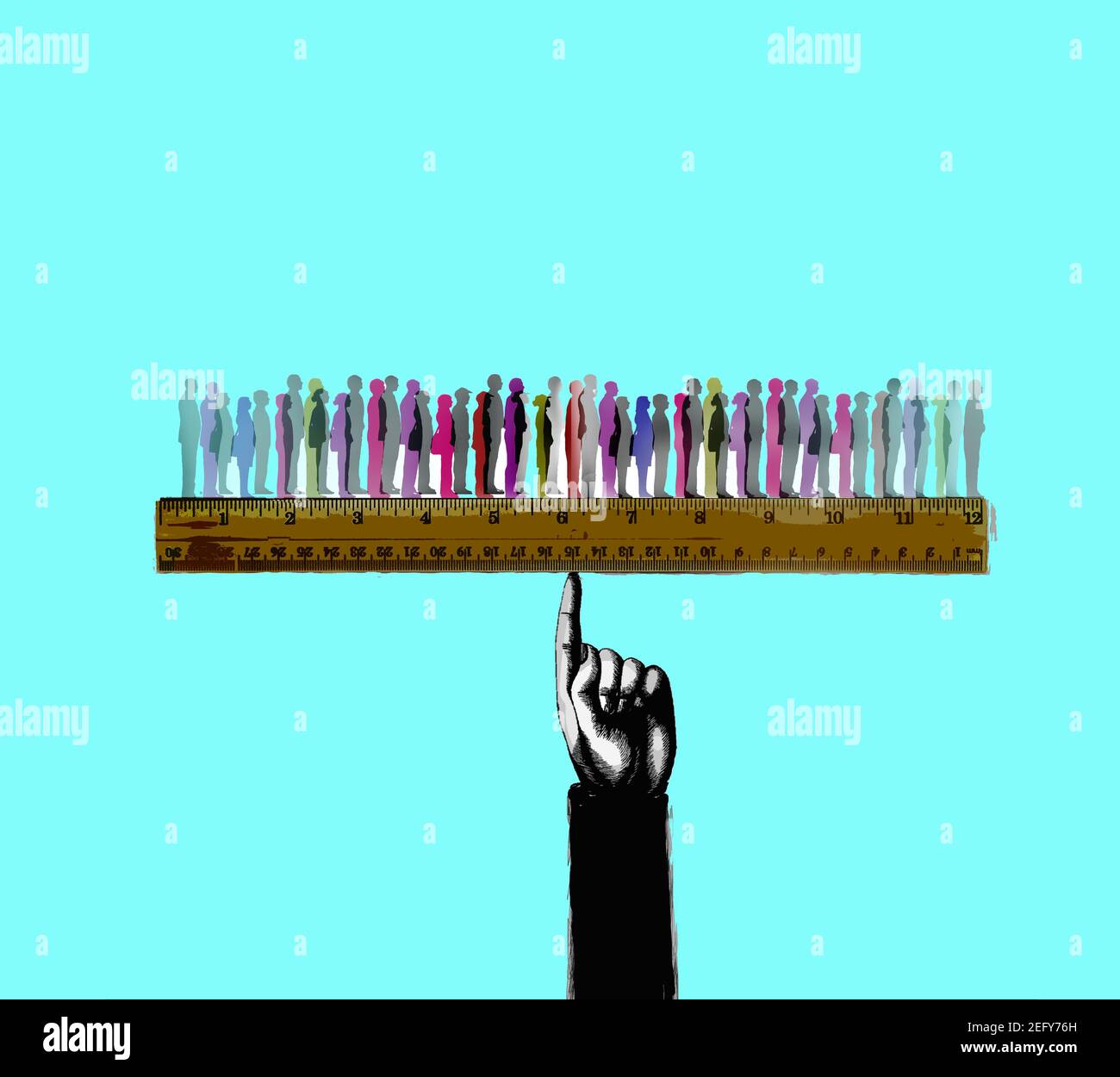 Balanced on thumb hi-res stock photography and images - Alamy