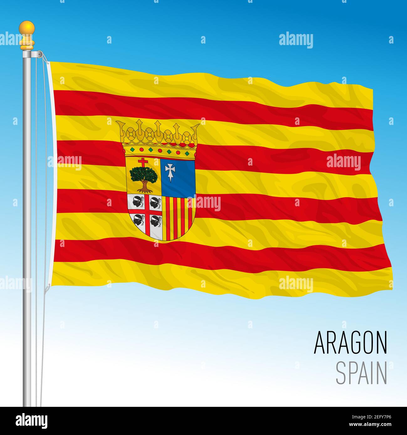 Aragon emblem Stock Vector Images - Alamy