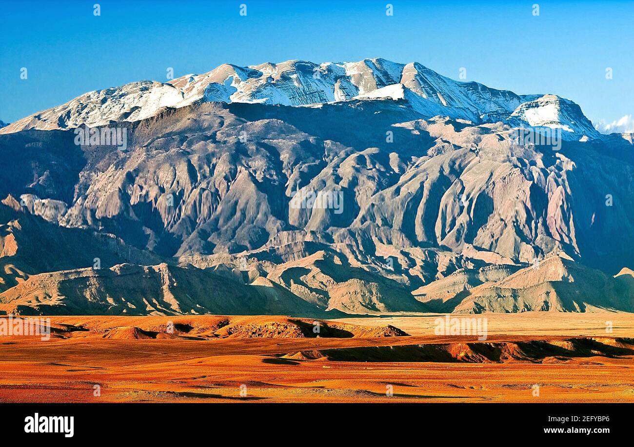 Sahara, Atlas Mountains, Morocco, Largest Dry Desert on Earth, Bounded ...