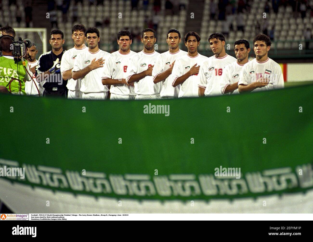 Iran football team anthem hi-res stock photography and images - Alamy