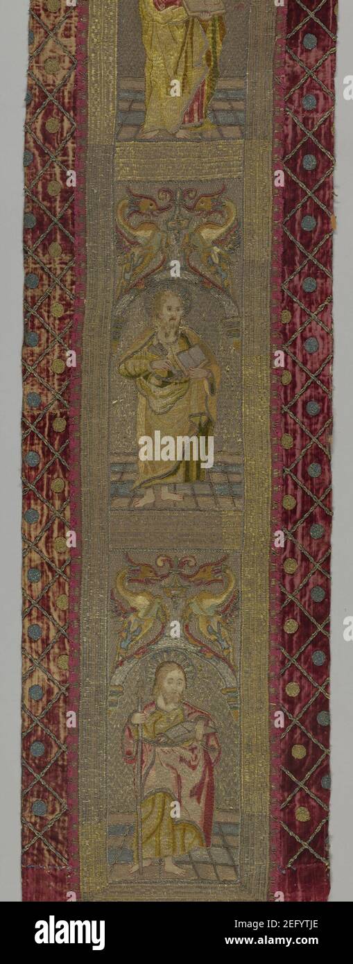 Orphrey, late 16th or early 17th century Stock Photo - Alamy