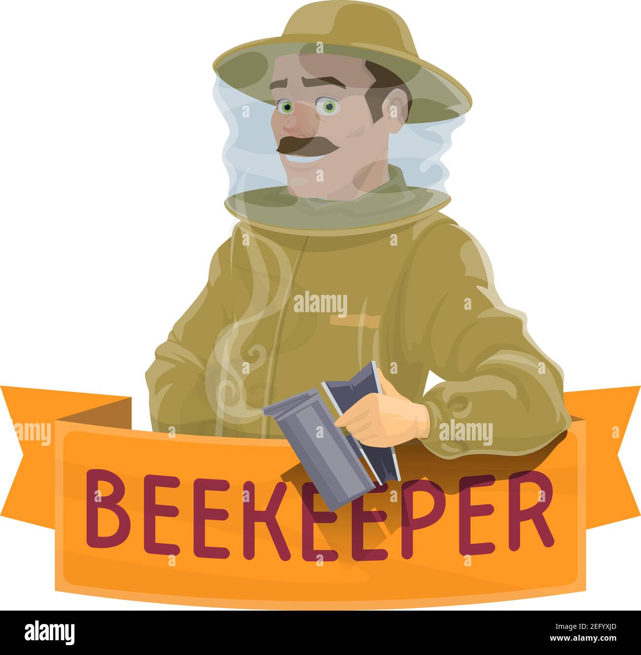 Beehive smoker Stock Vector Images - Alamy
