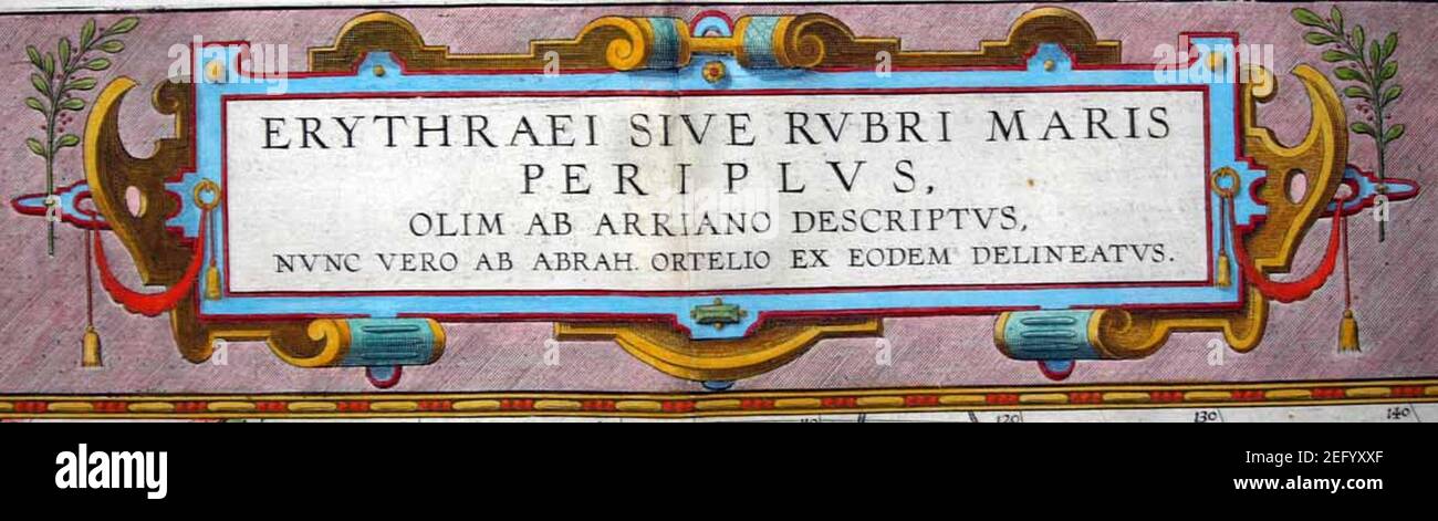 Ortelius notes that the region was earlier described by Flavius ...
