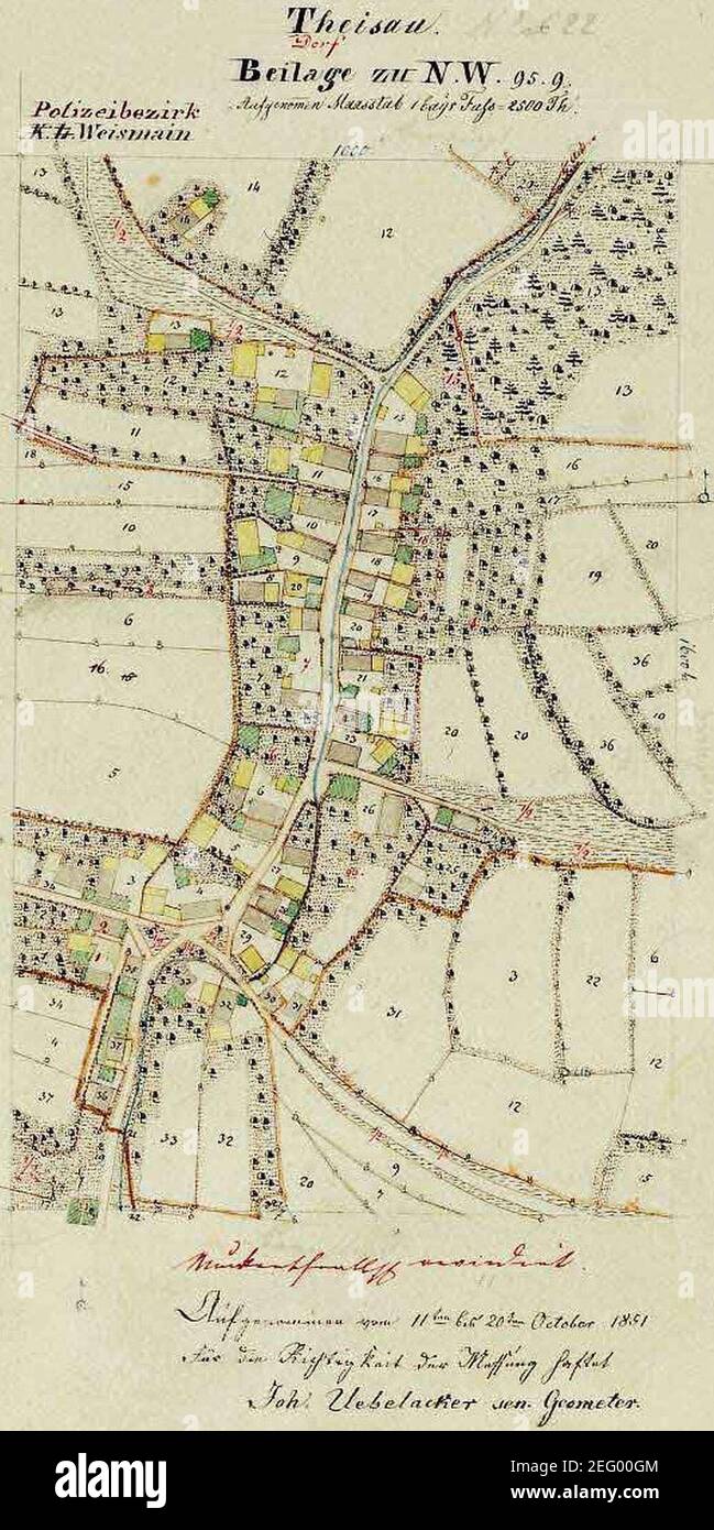 Ortsplan hi-res stock photography and images - Alamy