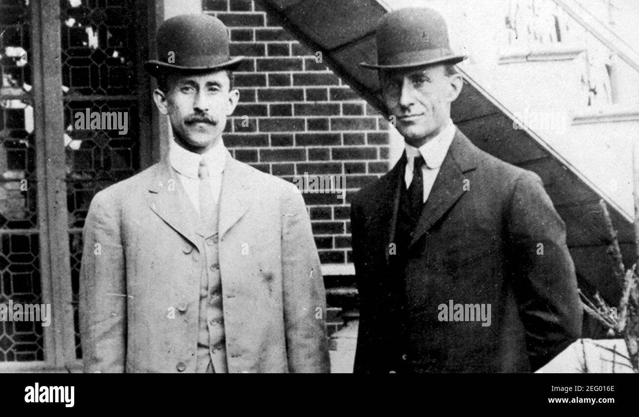 Orville Wilbur Wright Stock Photo - Alamy