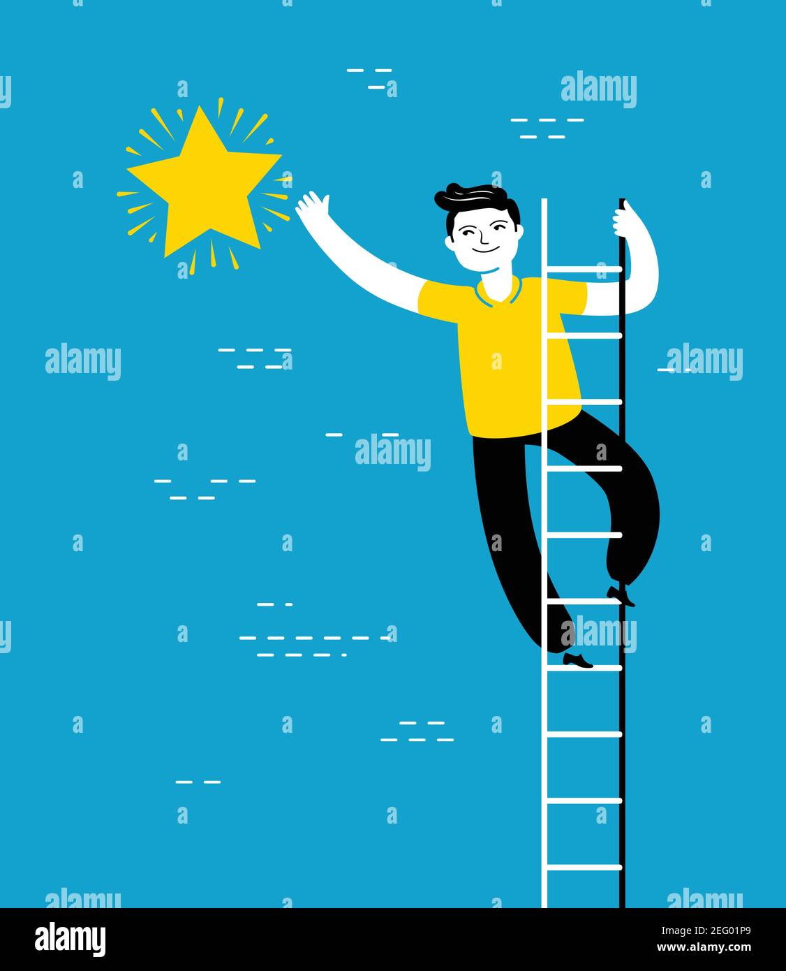 High ambitions Stock Vector Images - Alamy