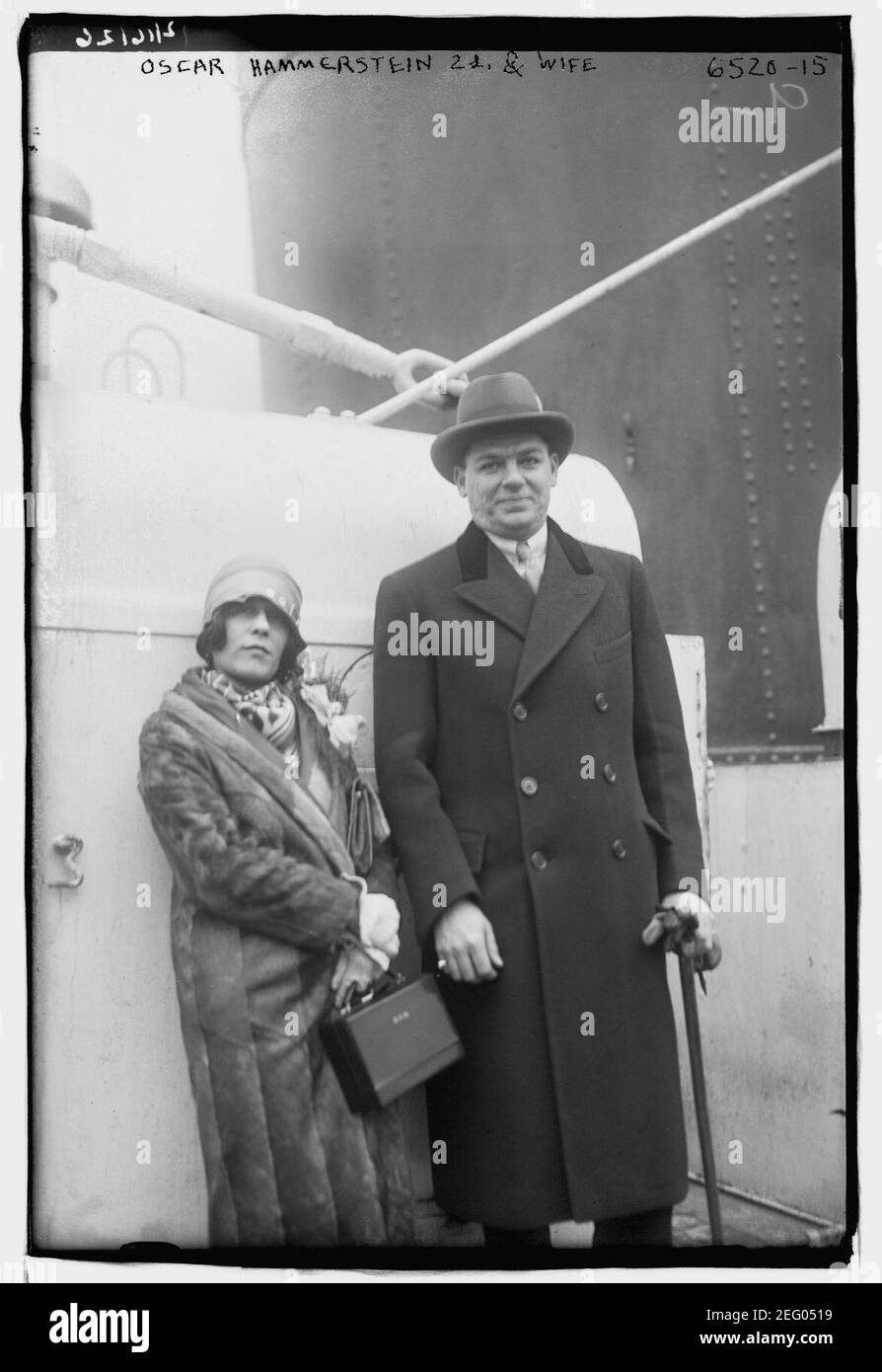 Oscar hammerstein hi-res stock photography and images - Alamy