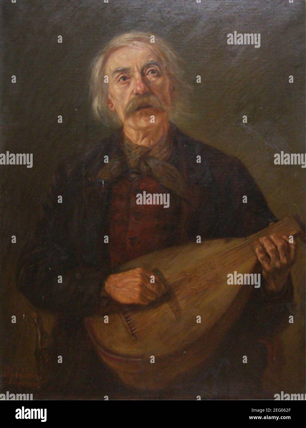 Oscar Obedeanu - Portretul unui cobzar Stock Photo - Alamy