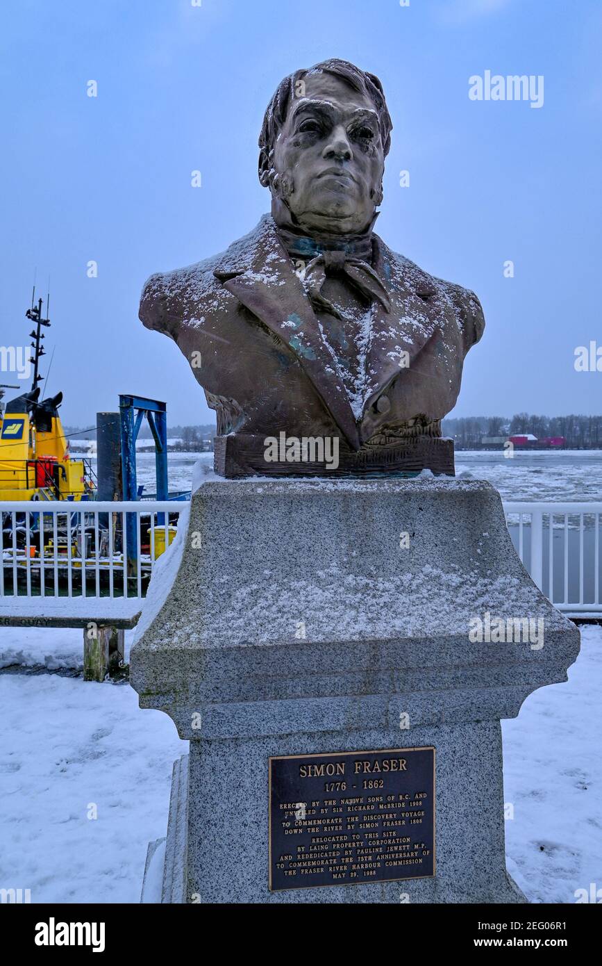 Simon fraser explorer hi-res stock photography and images - Alamy